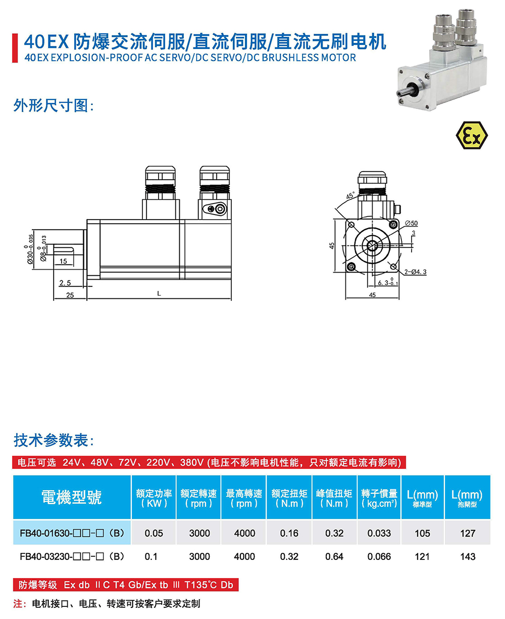 Explosion Proof Dc Brushless Motor- Fenghua Transmission Technology ...